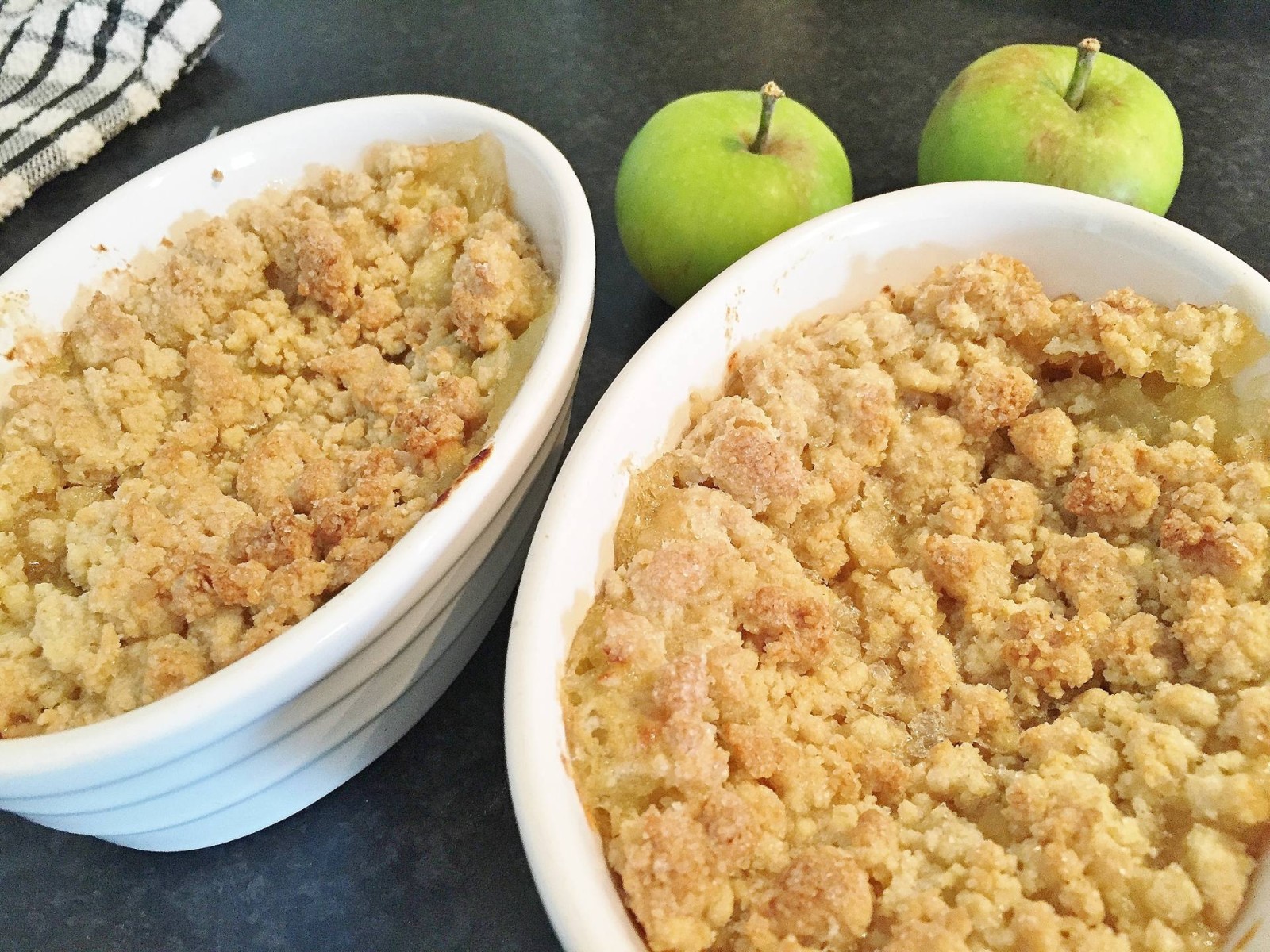 Quick Apple Crumble