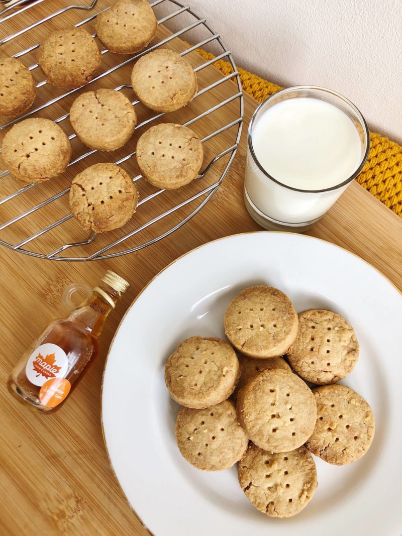 Maple Syrup Shortbread Recipe
